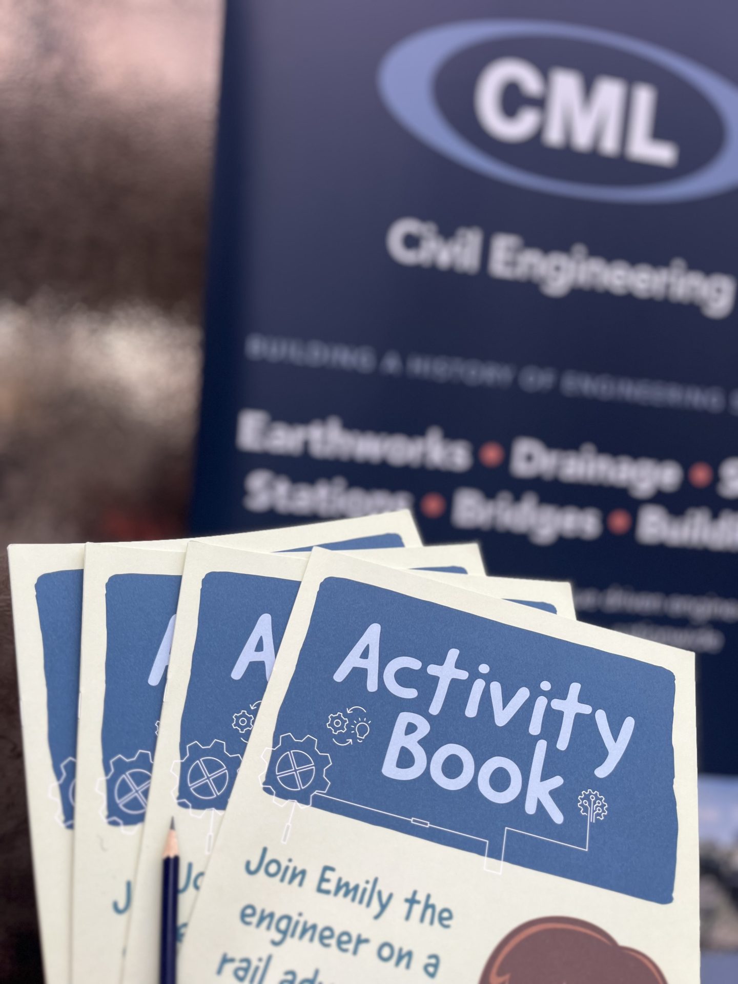 Supporting Emily the Engineer at Leeds Station - CML Civil Engineering - Leeds, Yorkshire