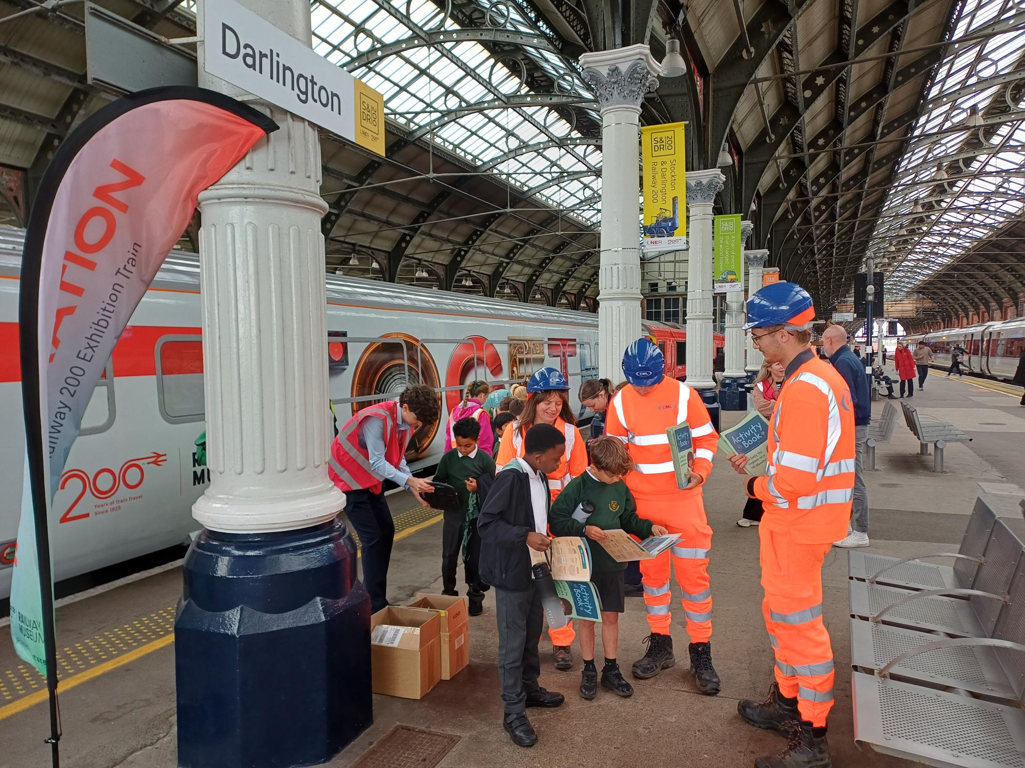 CML Supports “Emily the Engineer” at Railway 200 Inspiration Train ...